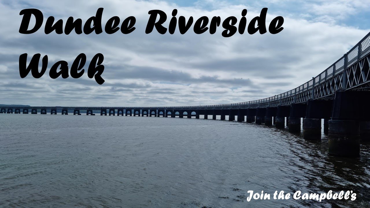 Dundee Riverside Walk - YouTube