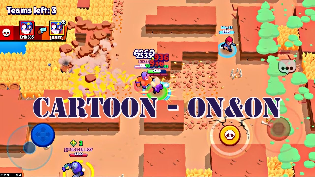 Cartoon - On&On | Brawl Stars - YouTube