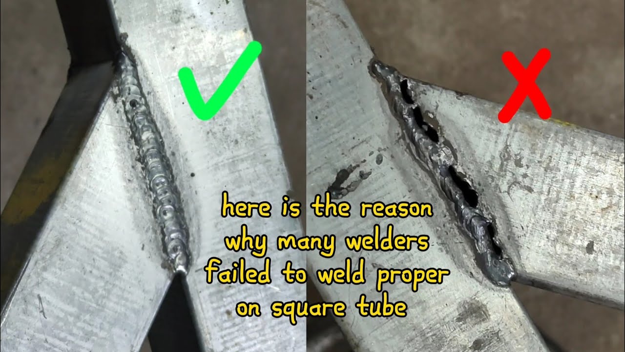 here is the reason why many welders have a poor welding on tubular ...