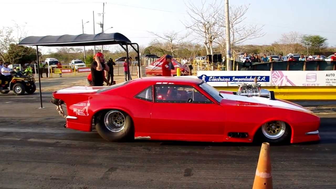 9 Second Camaro Yenko Custom Chassis Colombia - YouTube