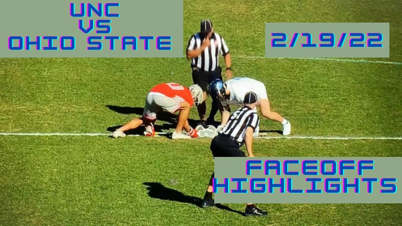 Ohio State vs UNC | Faceoff Highlights | Mens Lacrosse | 2/19/22 - YouTube