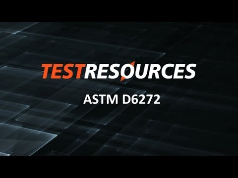 ASTM D6272 - YouTube
