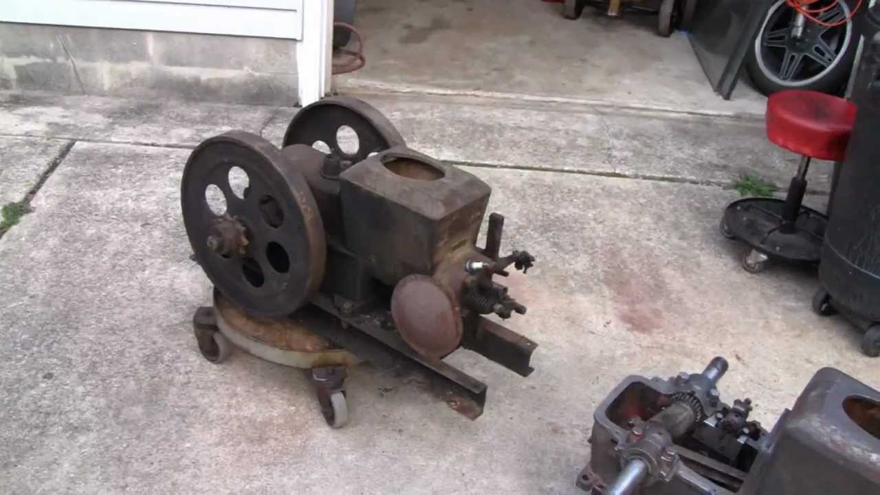 STOVER CT-2 HIT MISS ENGINE (new addition to the fleet) - YouTube