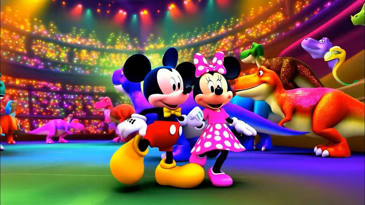 Mickey & Minnie Mouse Fun Clubhouse Funhouse Episodes Compilation - YouTube
