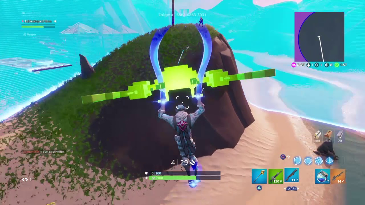 Fortnite/enigma mapa de las finales XD - YouTube
