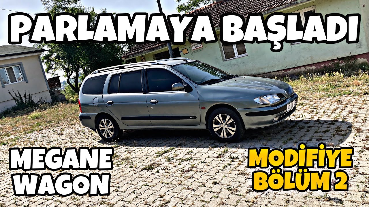 Megane Modifiye Devam Ediyor | Krom Aksesuarlar Geldi | Megane 1 ...