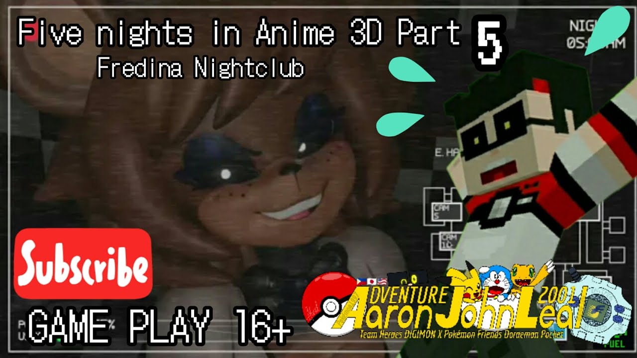 Five Nights in Anime 3D Fredina Nightclub X Minecraft Part 5 - YouTube