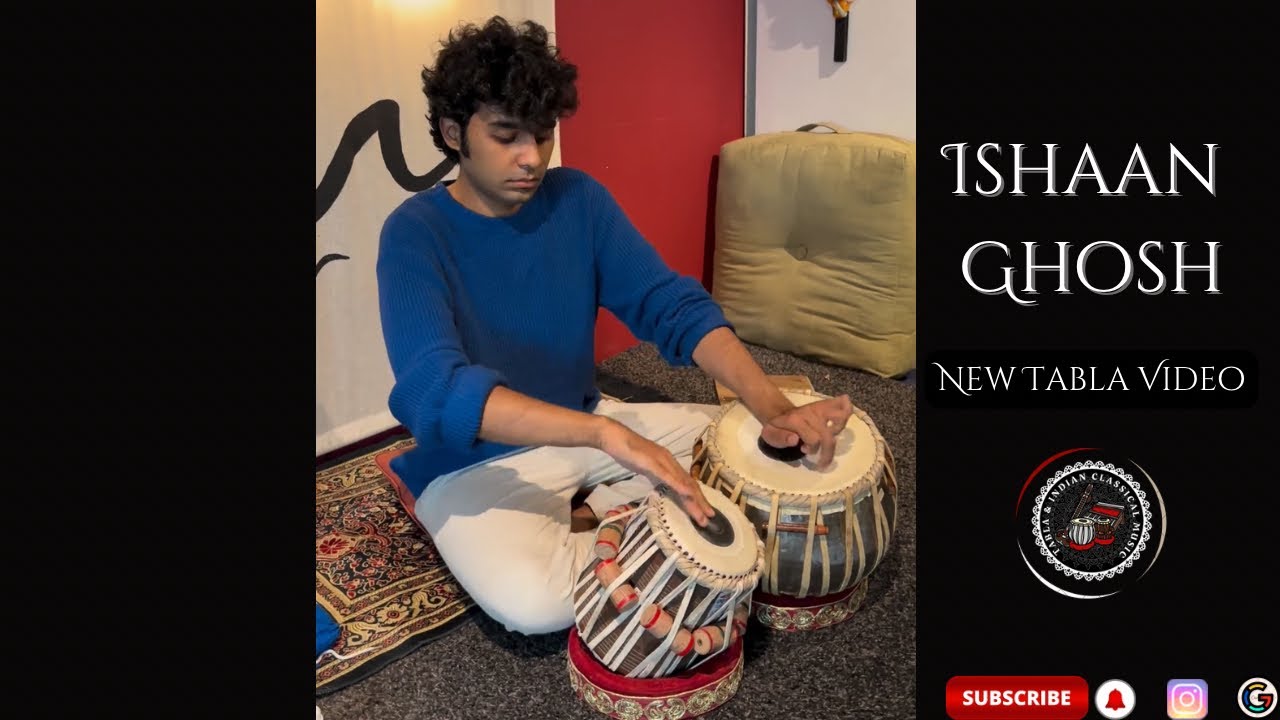 Ishaan Ghosh New Tabla Video. - YouTube