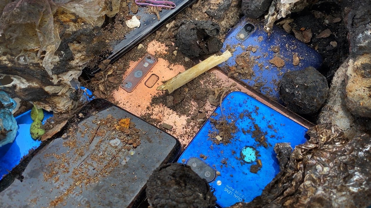Restore Abandoned Phone Found From Rubbish, Destroyed Phone Restoration ...