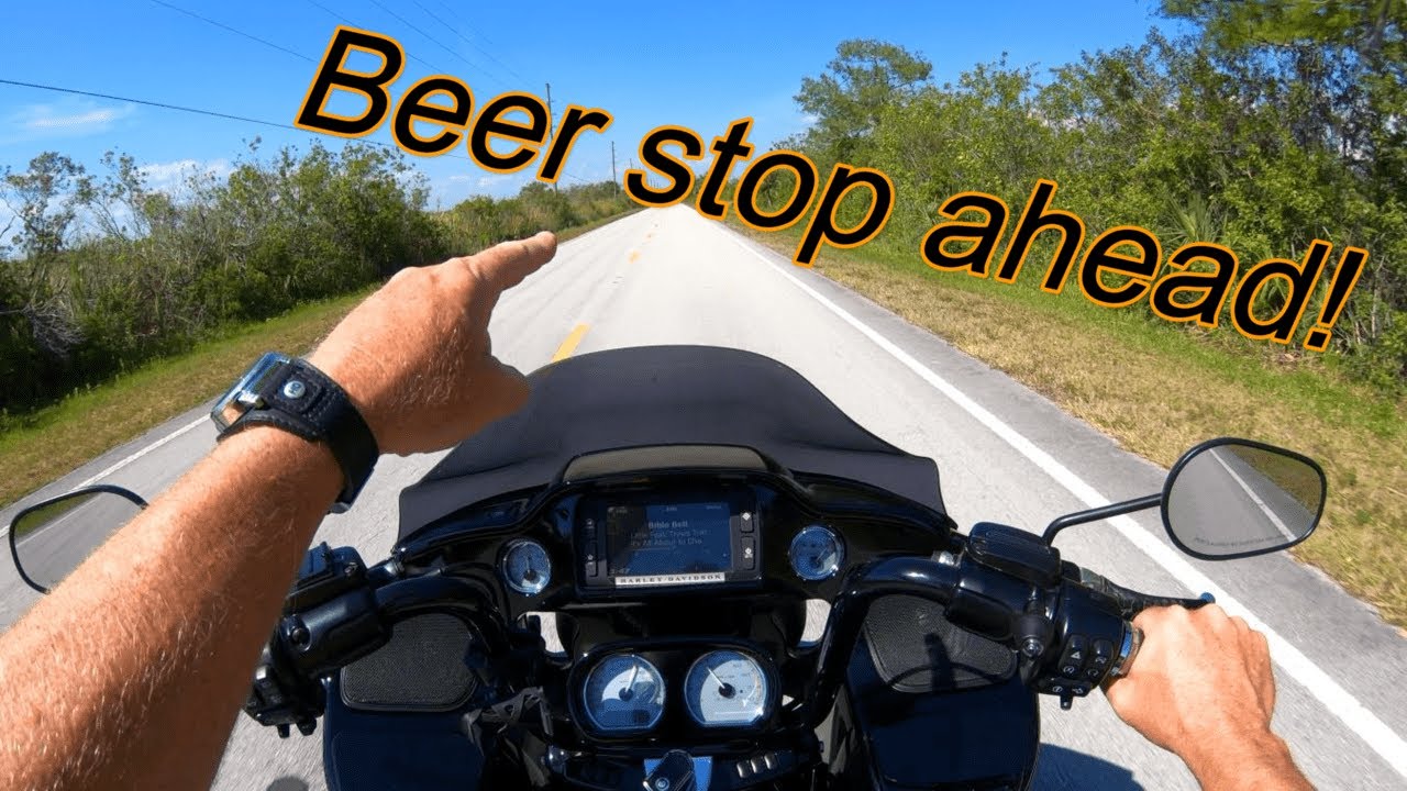 Okeechobee, Fl Harley ride/ Beer run! - YouTube