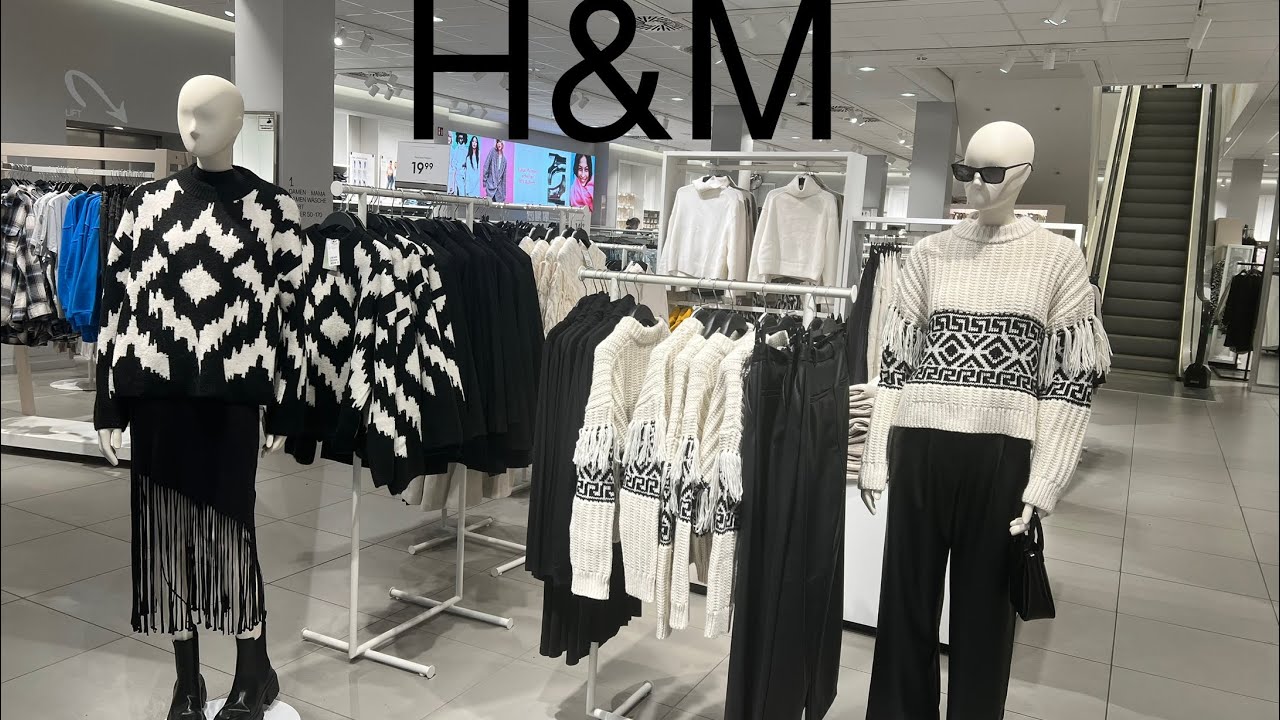H&M shopping new women's collection november 2022 - YouTube