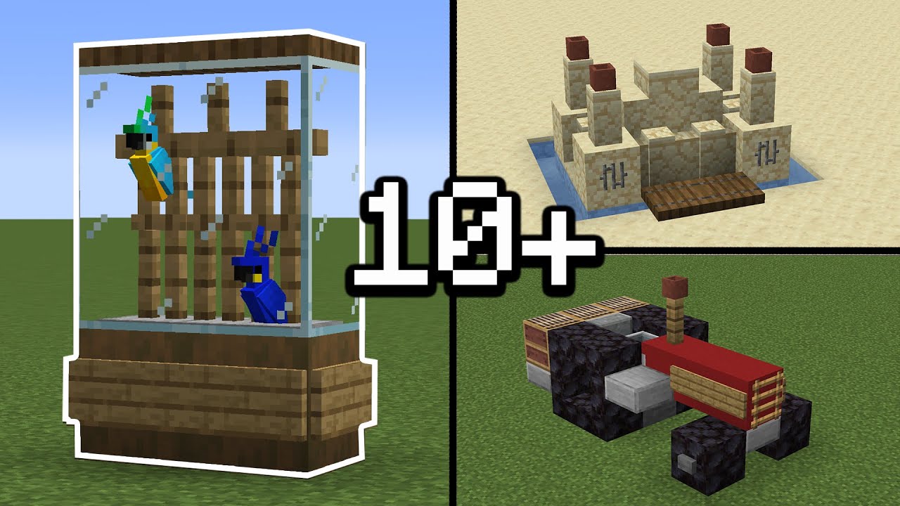 10+ Build Hacks in Minecraft! #20 - YouTube