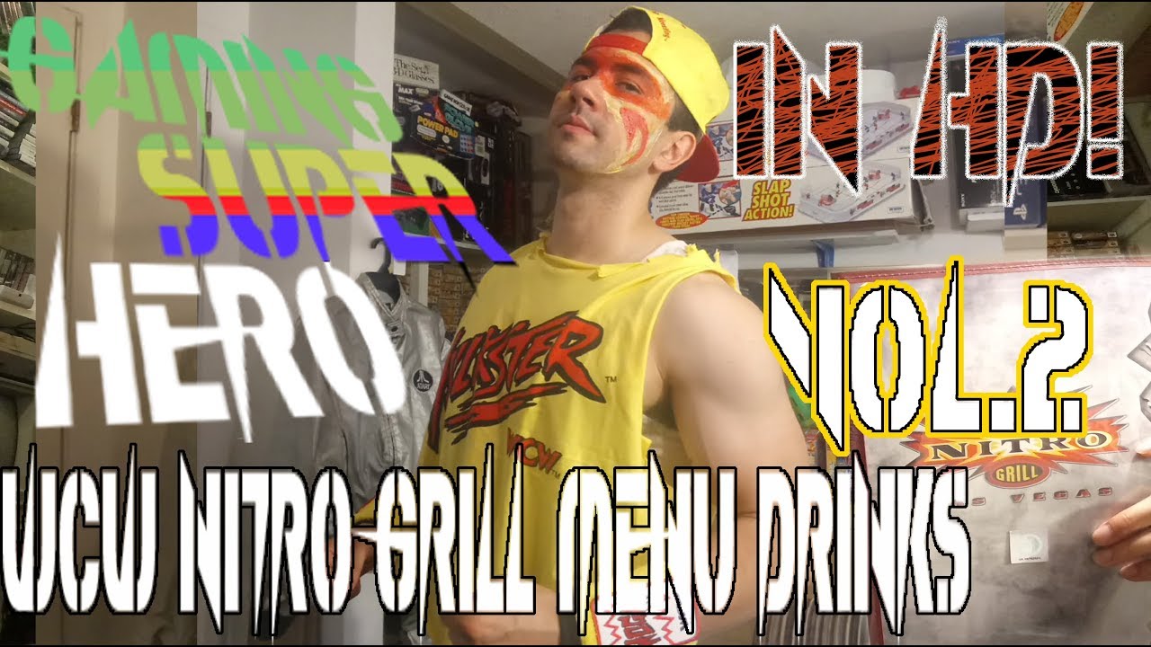 WCW Nitro Grill Menu Drinks Vol.2 Lemon Leg Drop - YouTube