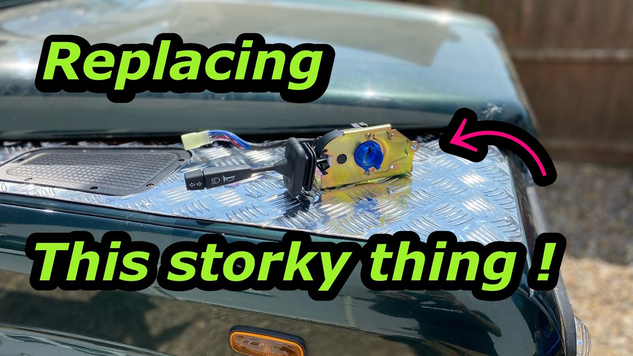 Replacing Indicators lights Switch Unit In My Land Rover Defender 110 replacing-indicators-lights-switch-unit-in-my-land-rover-defender-110