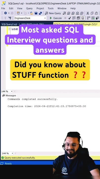 What Is Stuff Function In Sql How To Replace A Part Of String Shorts Sql Coding Sqlqueries