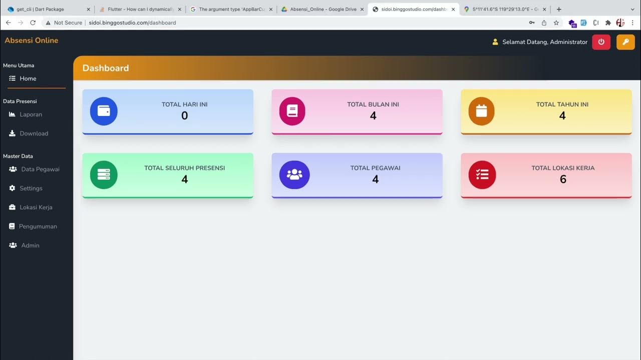 Free Source Code - Aplikasi Absensi Menggunakan GPS Berbasis Android ...