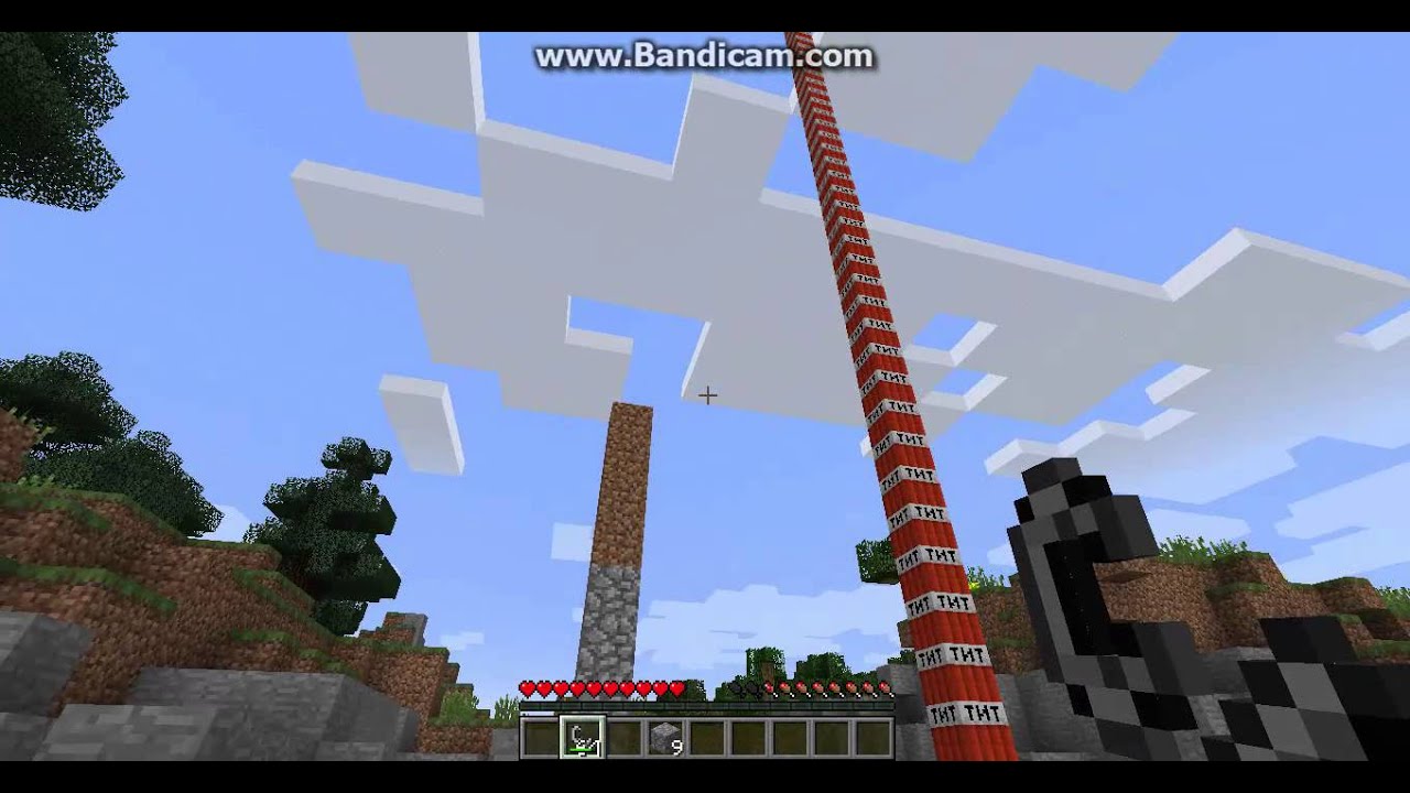 Minecraft - TNT TOWER!! - YouTube