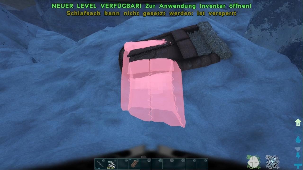 Ark How To Mesh Ice Cave [Island] - YouTube