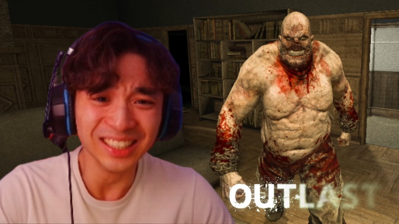 Beating OUTLAST in one sitting (not really) | Outlast Horror Full ...