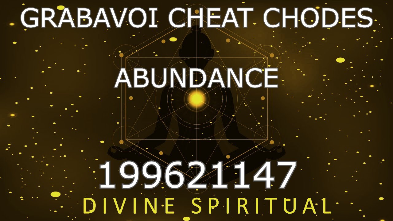 GRABOVOI CHEAT CODES - ABUNDANCE | 199621147 | Draw money like a magnet ...