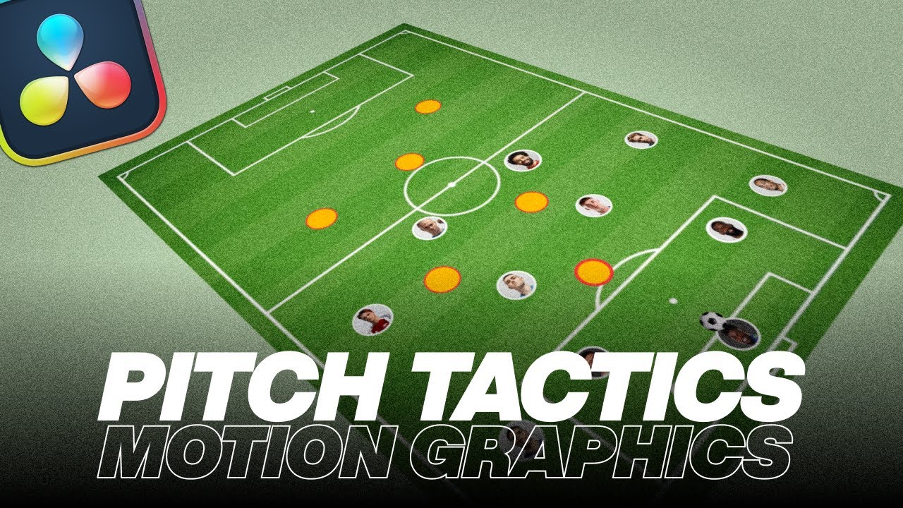 Football Edits in DaVinci Resolve (Gameplan Animation Motion Graphics ...