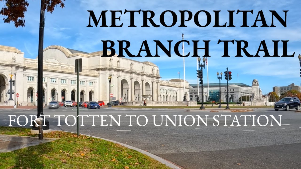 Washington DC Biking POV🚲: Urban nature bike ride on the Metropolitan ...