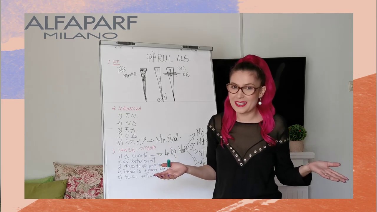 Parul ALB! Vopsire si acoperire!!! - YouTube
