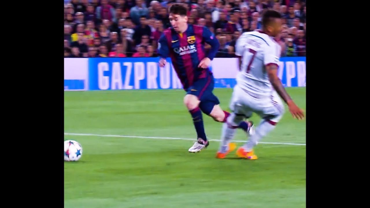 Messi VS Boateng│SLOW MOTION - YouTube