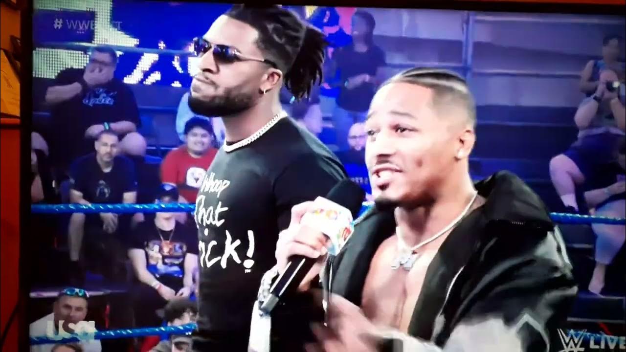 Ricochet challenges Carmelo Hayes to a match at Worlds Collide: WWE NXT, Aug. 30, 2022 - YouTube