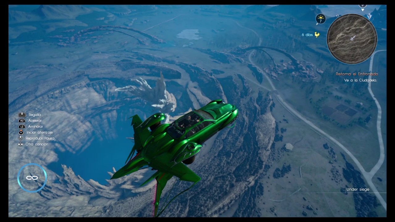 Lucis from the sky - Regalia - FINAL FANTASY XV - YouTube