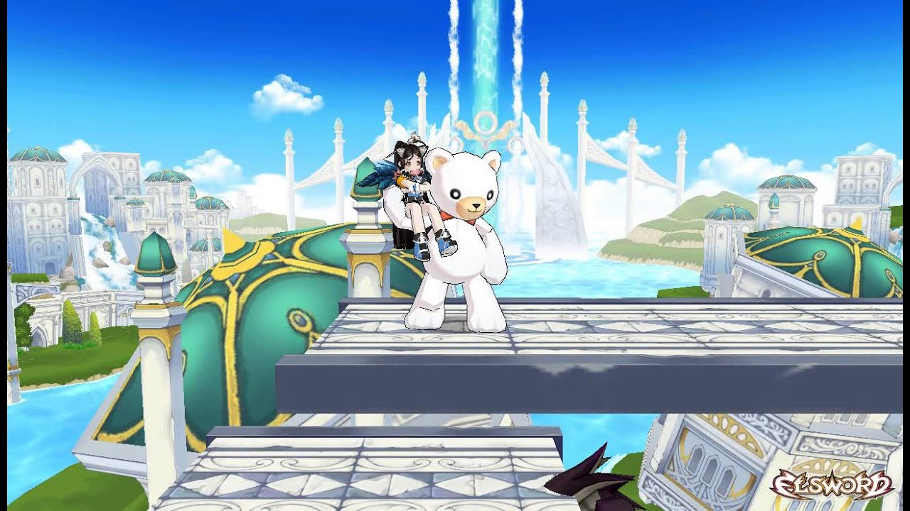 Elsword Teddy Bear Mount - YouTube