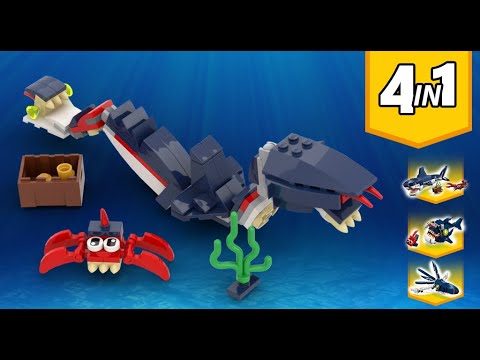 Lego 31088 Sea Snake Alternative Build - YouTube