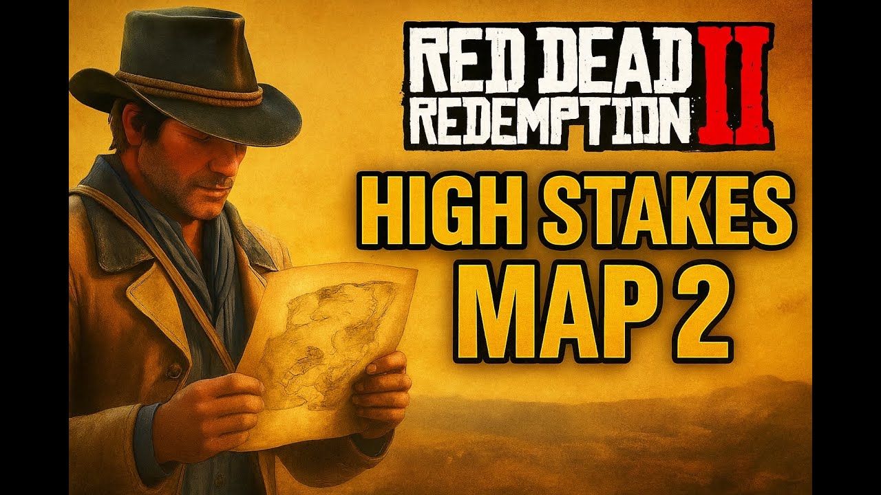 RDR2 Explorer 6 Challenge - High Stakes Treasure Map 2 - YouTube