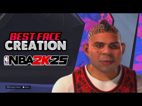 UGLY DRIPPY FACE CREATION on NBA 2K25 😂 GTA MONKEY MASK FACE CREATION ...