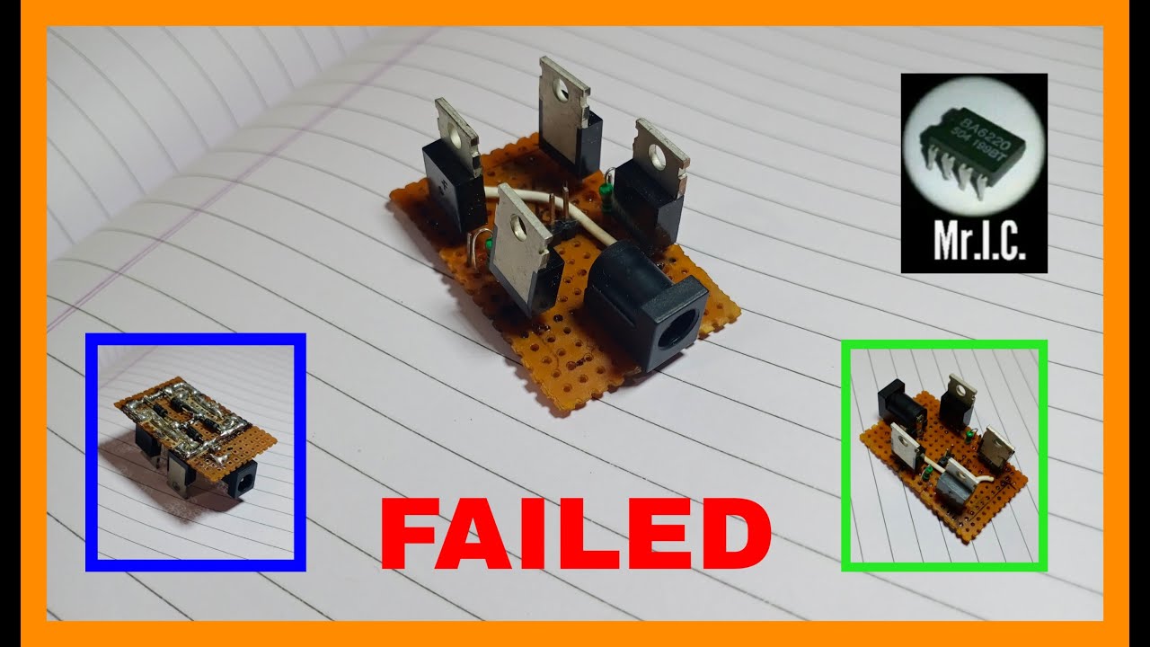 DIY | How to make motor driver using transistor | Mr. I.C.#diy # ...