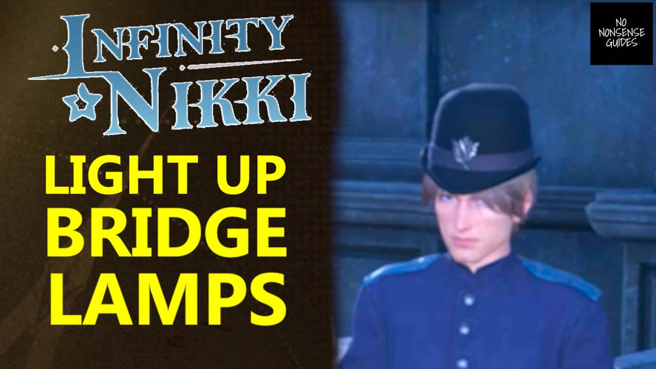 Infinity Nikki Forced Perspective Light Up Bridge Lamps - Meadow Bridge ...