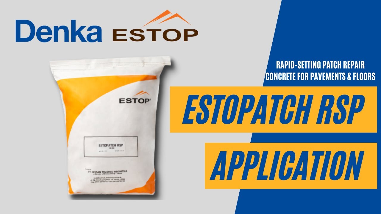 Estopatch RSP - Application at Hangar Airport - YouTube