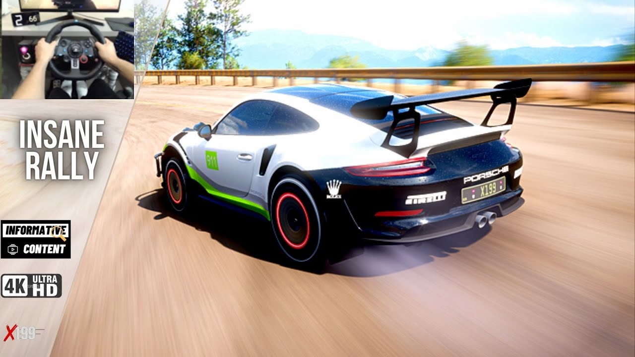 GT3 RS ( WRC Rally ) - Forza Horizon 5 | Steering Wheel Gameplay | FH5 ...