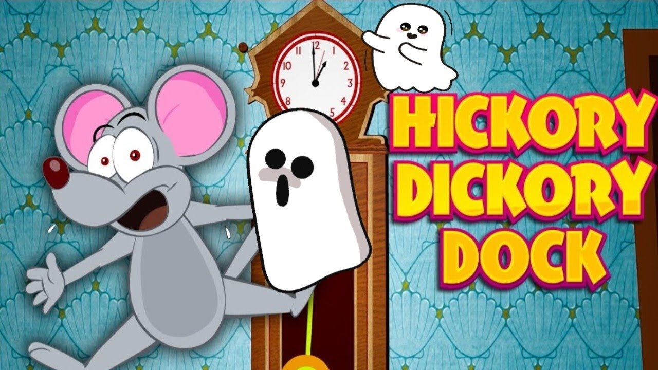 Hickory Dickory Dock Song | spooky Nursery Rhyme | Kids Song - YouTube