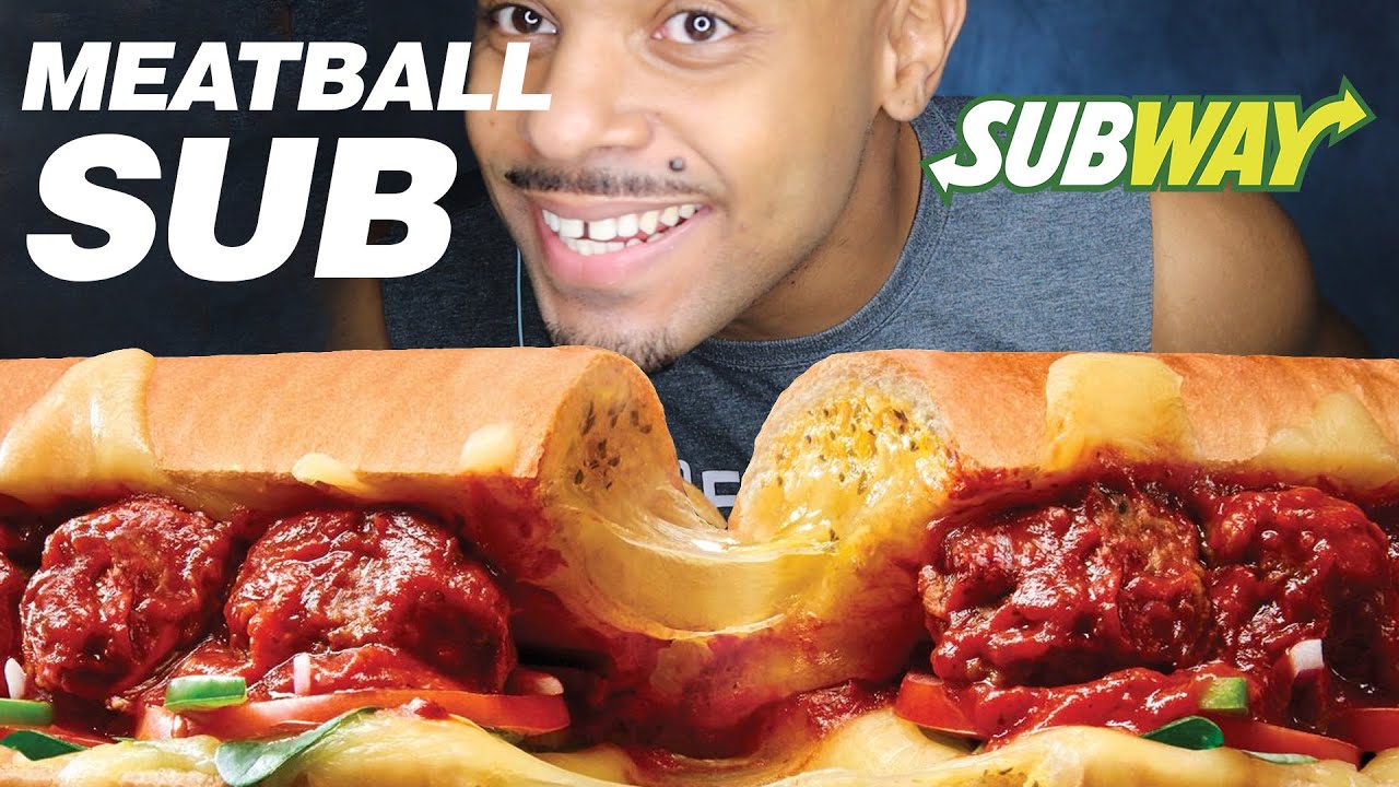 ASMR EATING SOUNDS EATING FRESH WITH SUBWAY!!! - YouTube