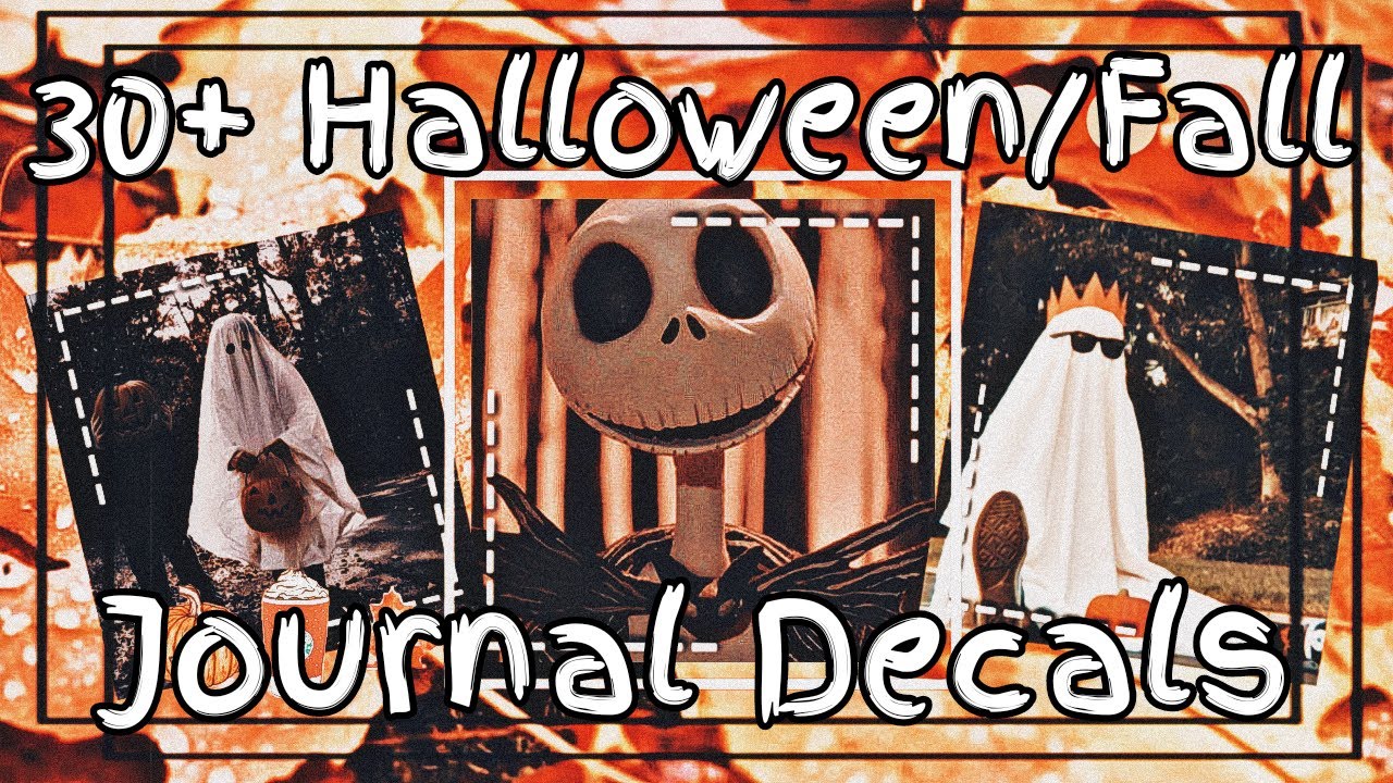 Halloween and Fall Themed Journal Decals / Photo's/ Covers ~ Royale ...