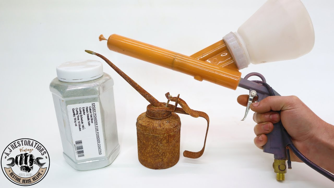 How I do my Powder Coating. - YouTube