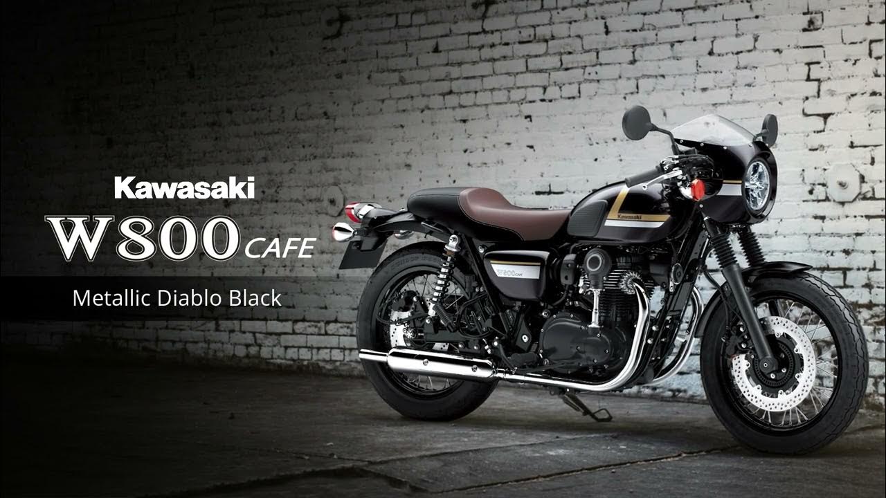 The W800 Cafe New Color and Graphics - YouTube
