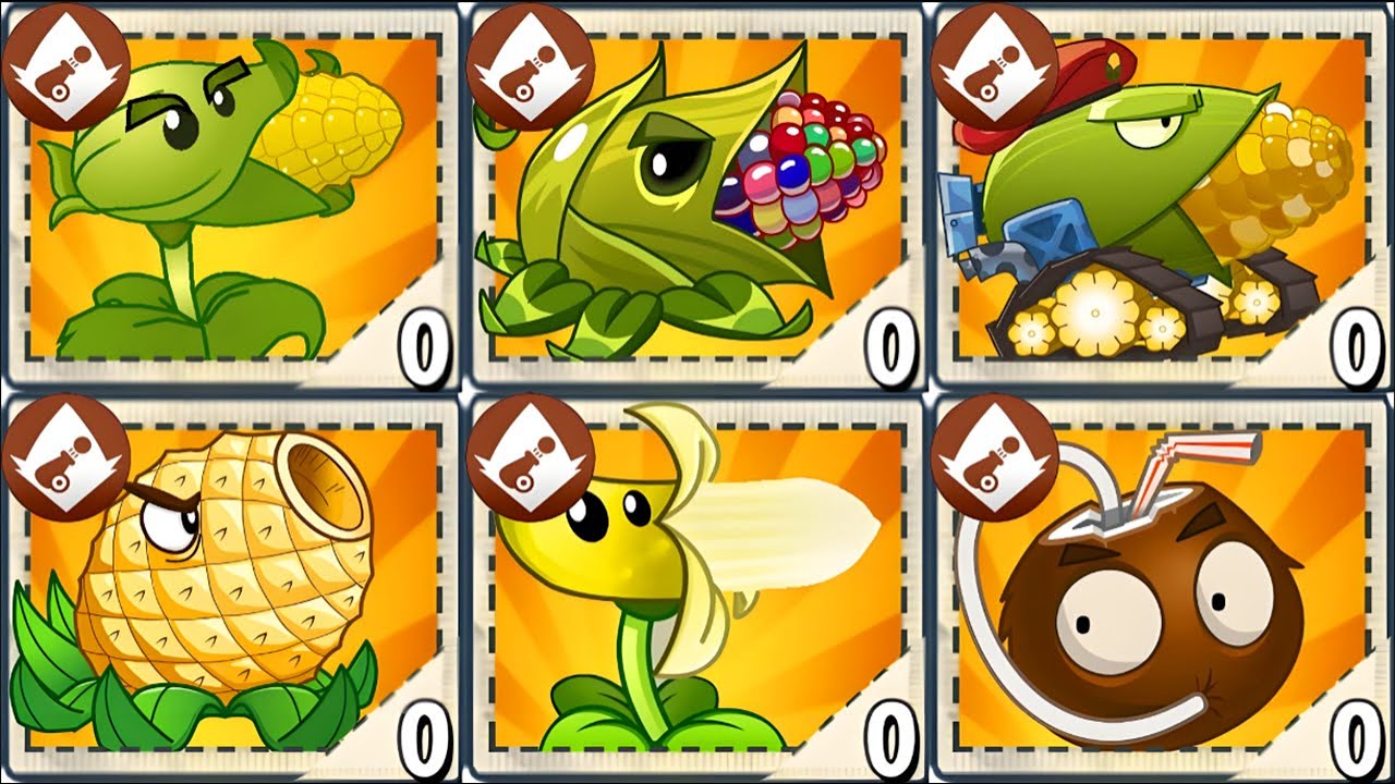 PvZ 2 Final Boss - All PULT Plants Power-Up vs PvZ 2 All Final Bosses ...