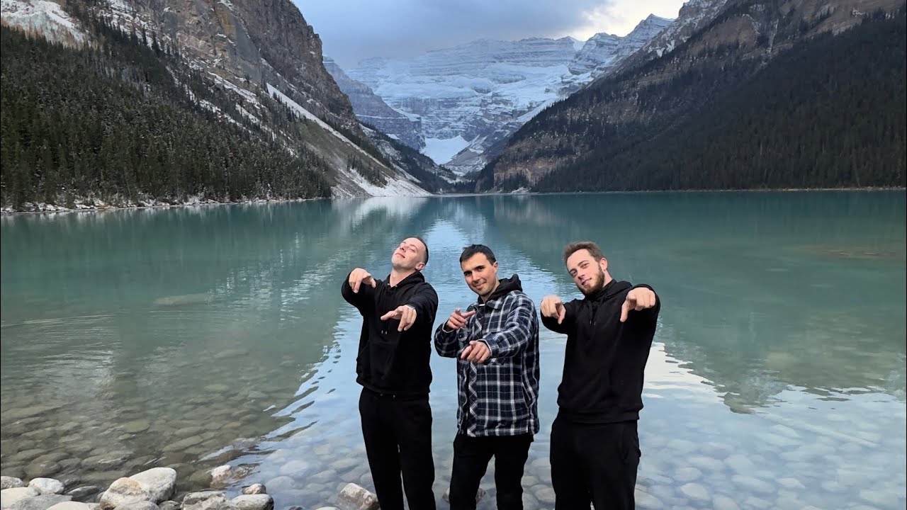 Exploring Banff and Lake Louis with twin brothers in Calgary - YouTube