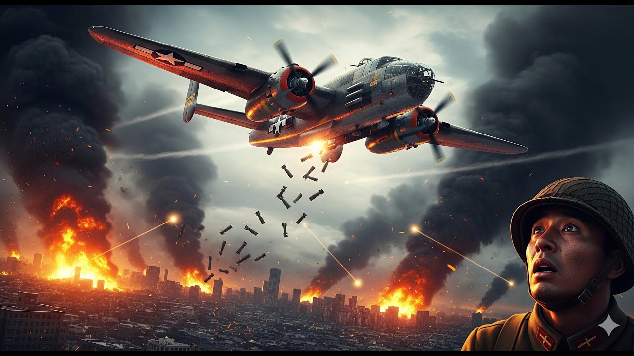 Japan Shocked by America’s Doolittle Raid – Bombs Over Tokyo - YouTube