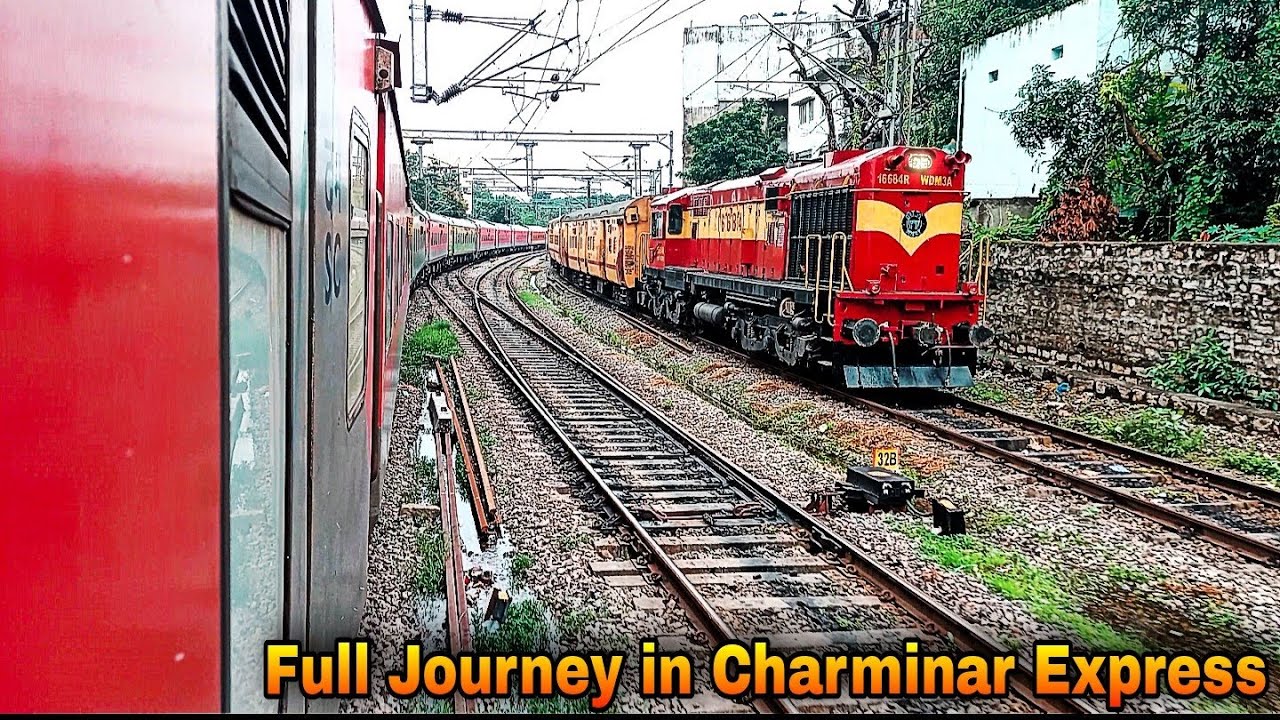 #Secunderabad to Hyderabad Deccan Nampally Train Journey | Full Journey ...