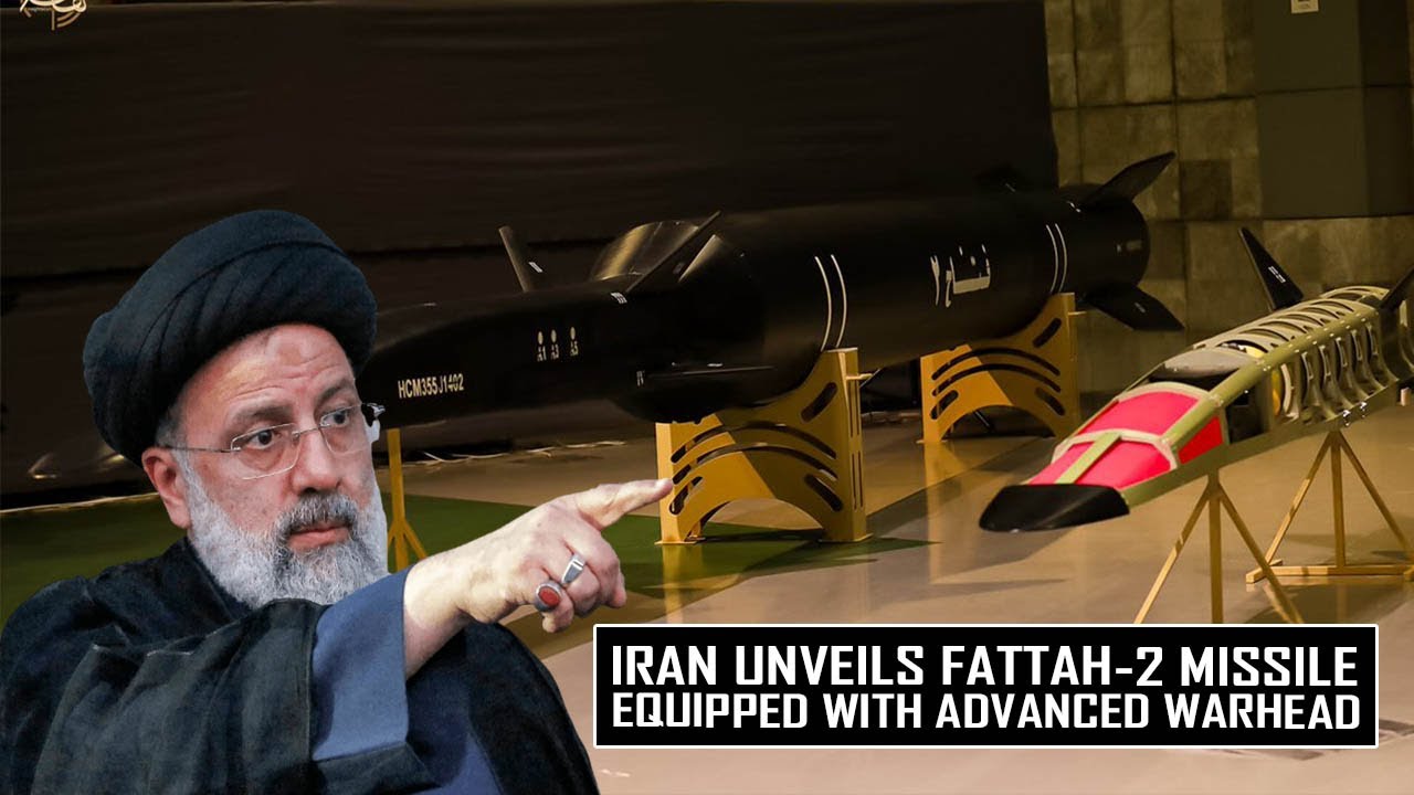 Nightmare for Israel! Iran Unveils Fattah-2 Hypersonic Missile Equipped ...