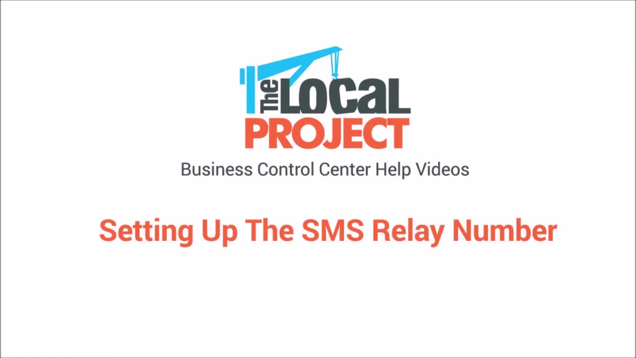 Setting Up The SMS Relay Number - YouTube