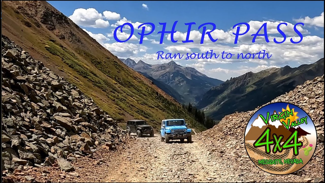Ophir Pass: Entire Trail, South to North - YouTube